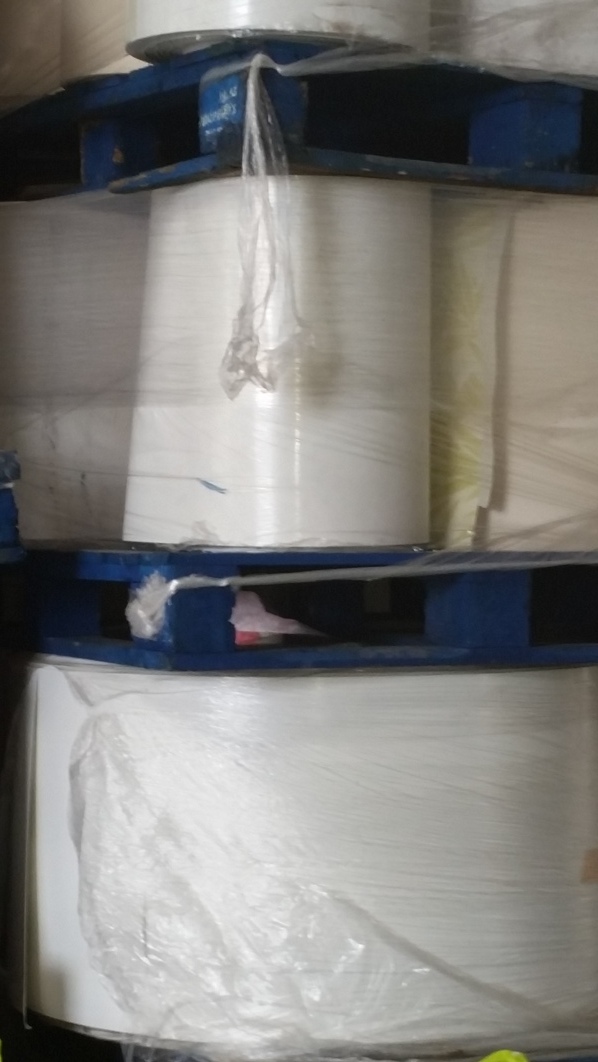 White Paper Scrap Roll