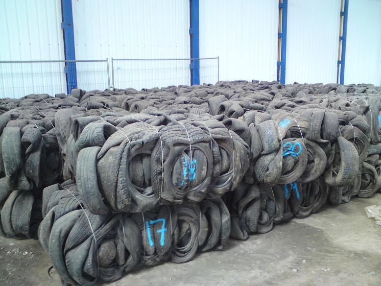 Used Tyres Scrap in Bales / Cut Pieces Tyres Scrap - Plastic Scrap